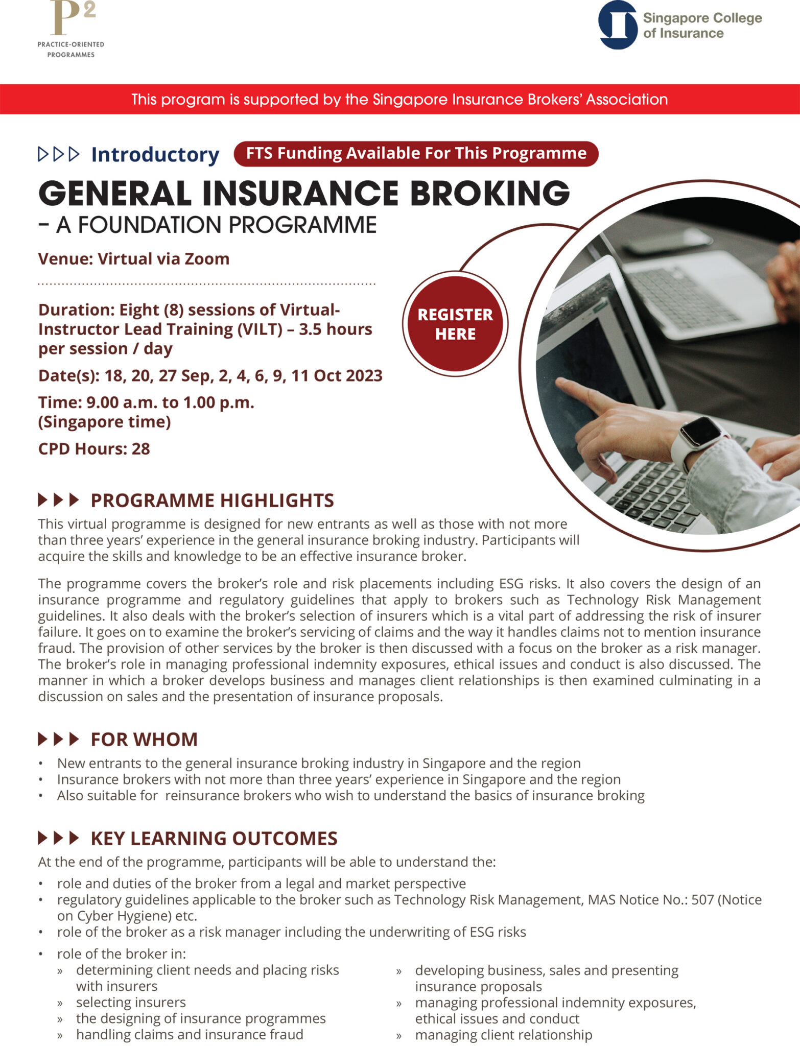Broker’s Area – Singapore Insurance Brokers' Association